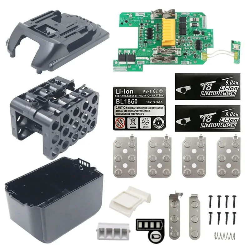 BL1890-Li-Ion-Batterie-Fall-PCB-Lade-Schutz-Platine-Shell-Box-BL1860-15 ...
