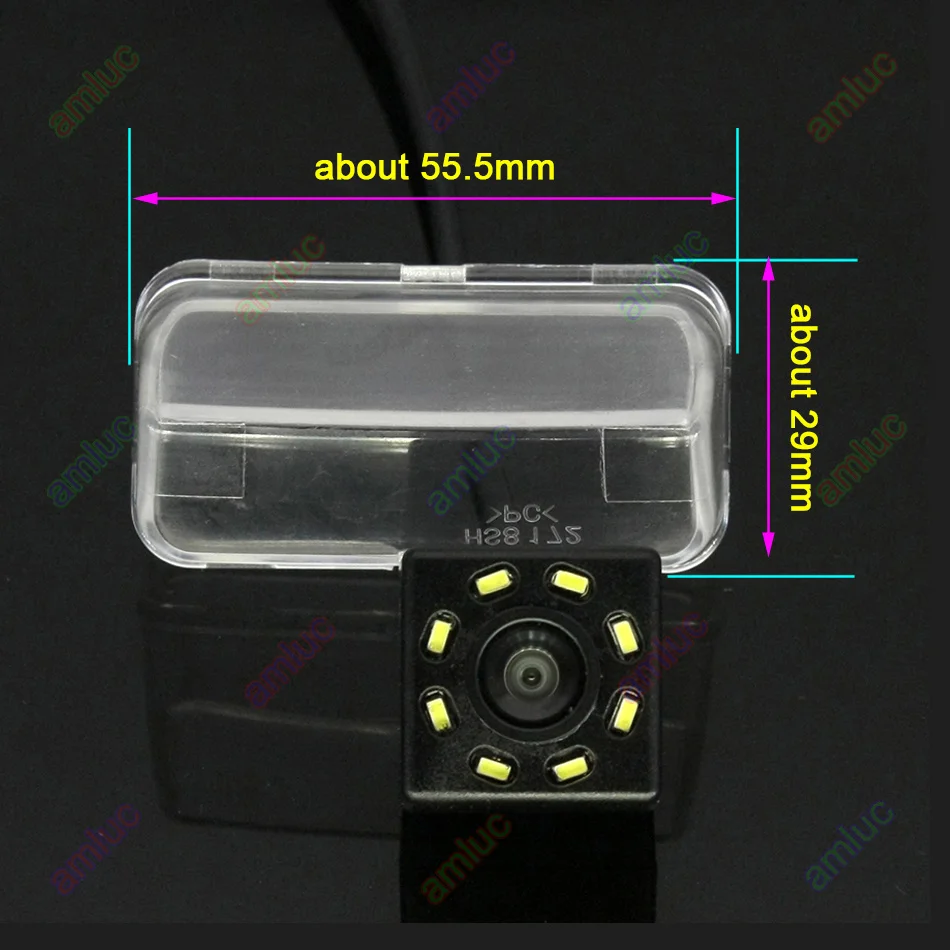 CAMERA DE RECUL,Dynamic Wireless--Caméra de recul CCD à 12 LED pour ...