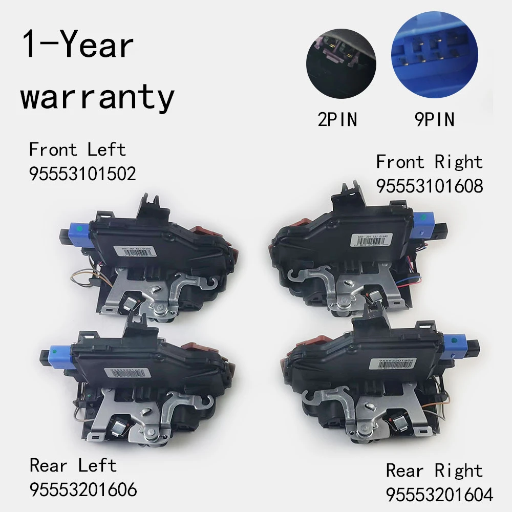 ポルシェ用ドアロックアクチュエータ,モデル2003 2010 95553101502 95553101608 95553201606 ...