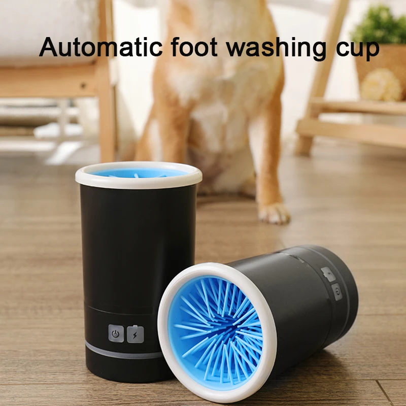 Pet-Cat-Clean-Tool-Pet-Automatic-Electric-Foot-Washer-Feet-Cleaning-Cup ...
