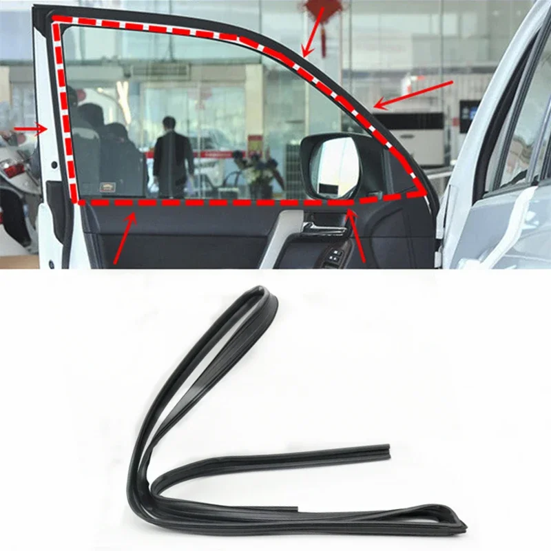 Car-Door-Glass-Frame-Opening-Seal-Rubber-Sealing-Strip-For-Toyota-Land ...