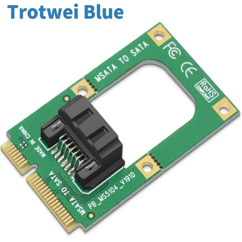 mSATA-to-SATA-adapter-mSATA-7-pin-SATA-Converter-Card-Full-high-Half ...