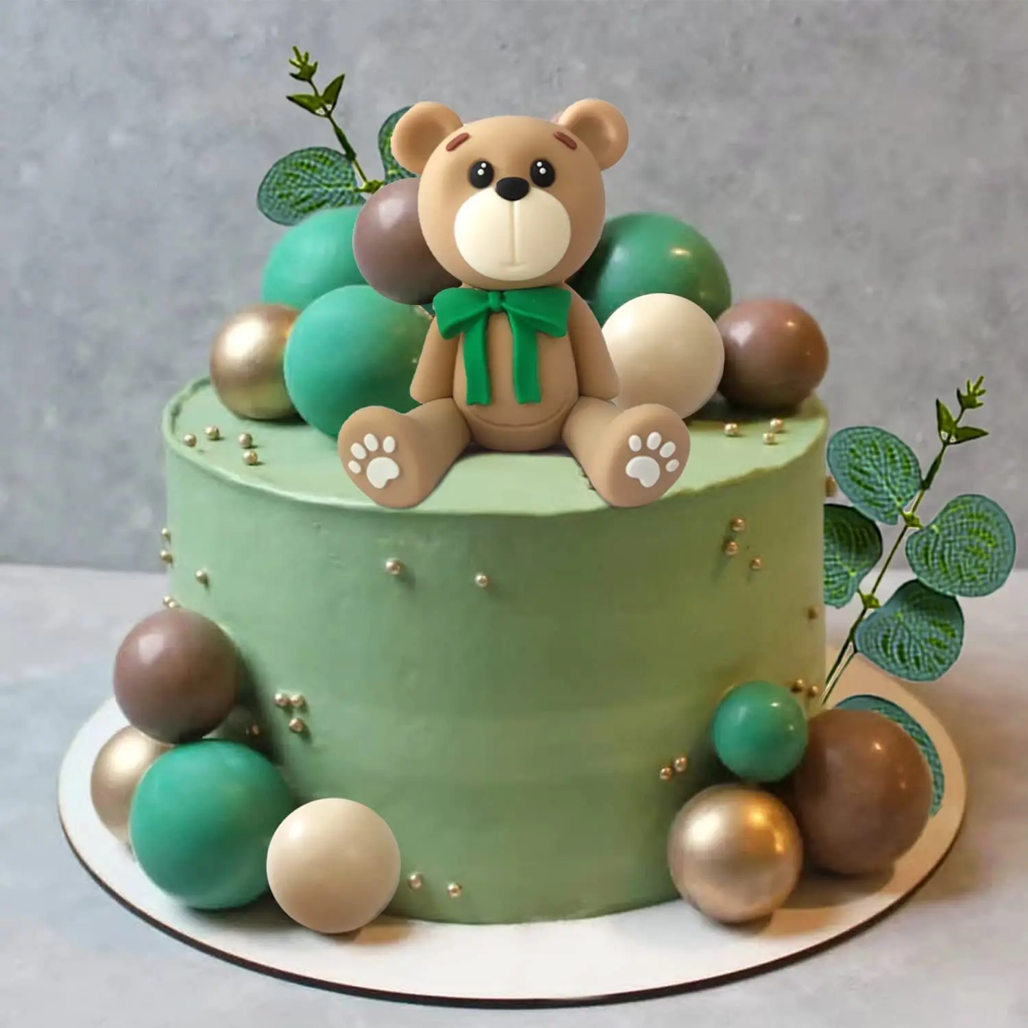 Birthday Teddy Bear With Cake