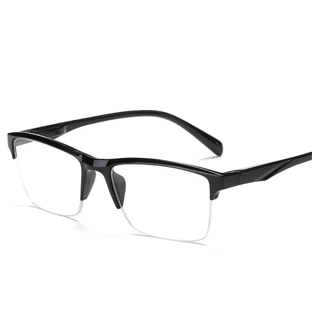 3PC-F - Dioptrie 0 - Lunettes de lecture carrées sans cadre pour homme ...