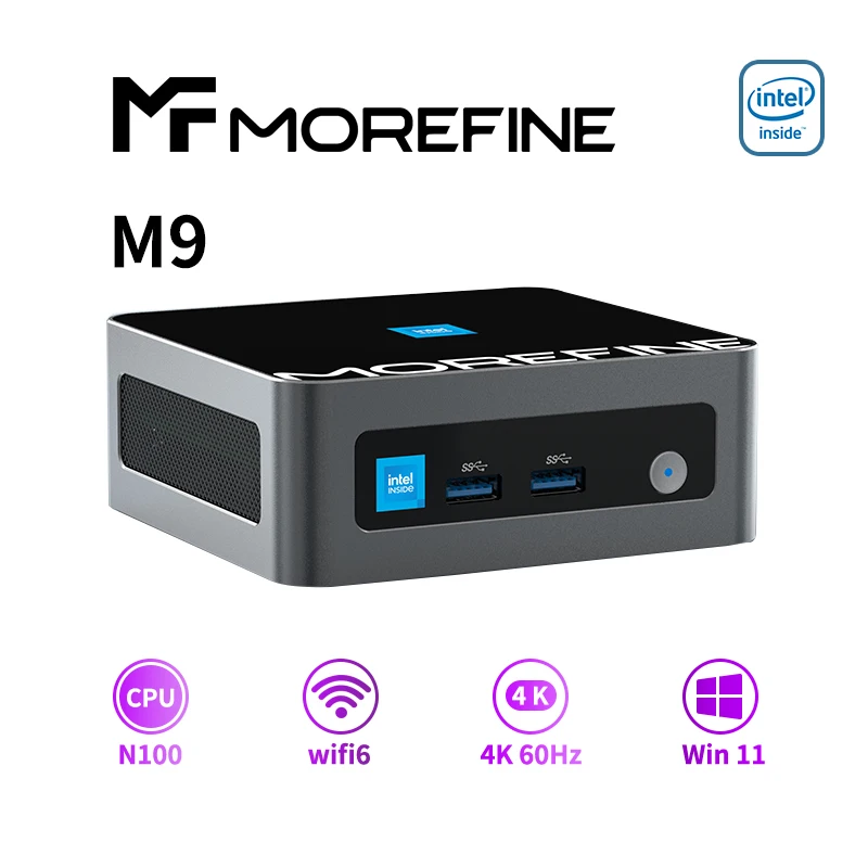 MOREFINE-M9-N100-Mini-PC-Portable-Gaming-Desktop-Computer-Minipc-Dual ...