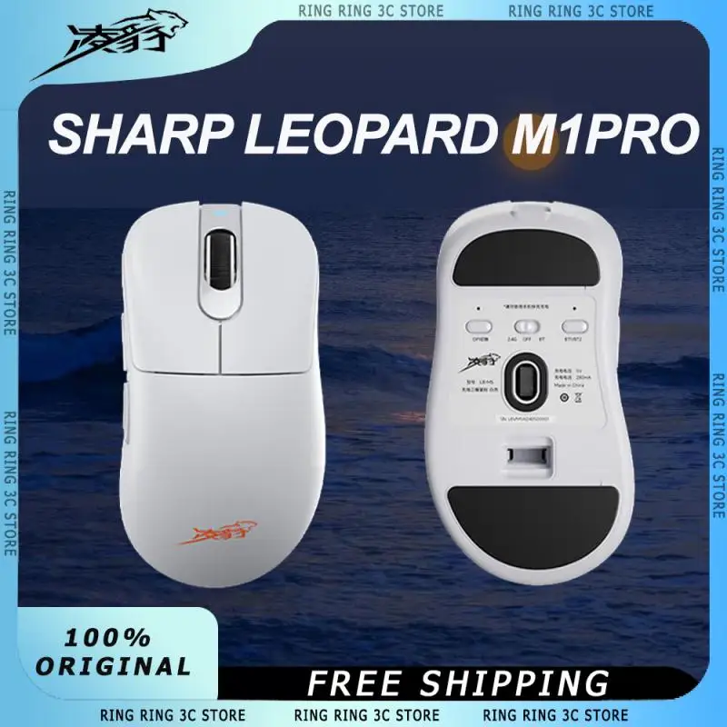 Sharp-Leopard-M1PRO-Wireless-Gaming-Mouse-3-Mode-Lightweight-Long ...