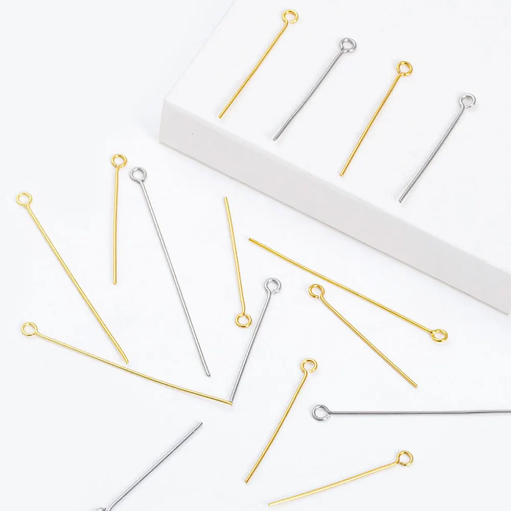 100-50PCS-Stainless-Steel-Flat-Head-Pins-Head-Pins-Eye-Pins-For-Jewelry ...