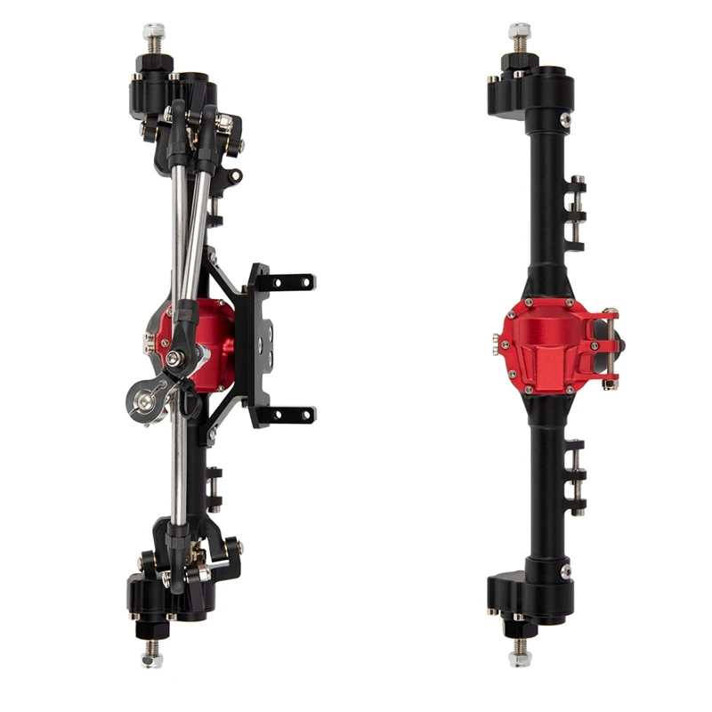 Metal AR44 Front And Rear Portal Axle Set For Axial SCX10 SCX10 II ...