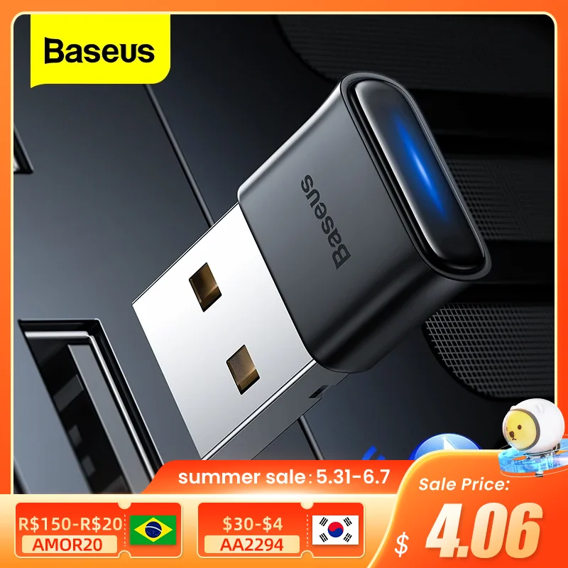Baseus-USB-Bluetooth-Adapter-Bluetooth-5-1-Music-Audio-Receiver ...