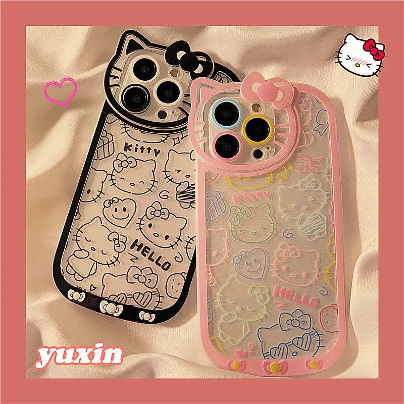 Hello Kitty Kuromi Phone Case | Cute Hello Kitty Phone Cases - Mobile ...
