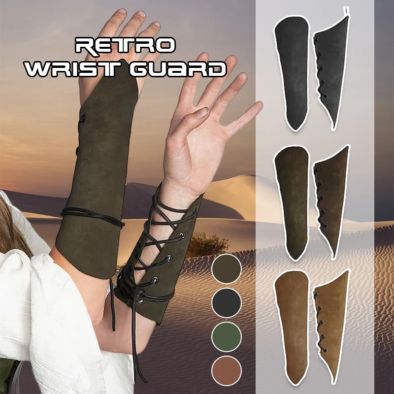 Medieval-Warrior-Armor-Wristband-Adjustable-Vintage-Gothic-Punk-Wrist ...