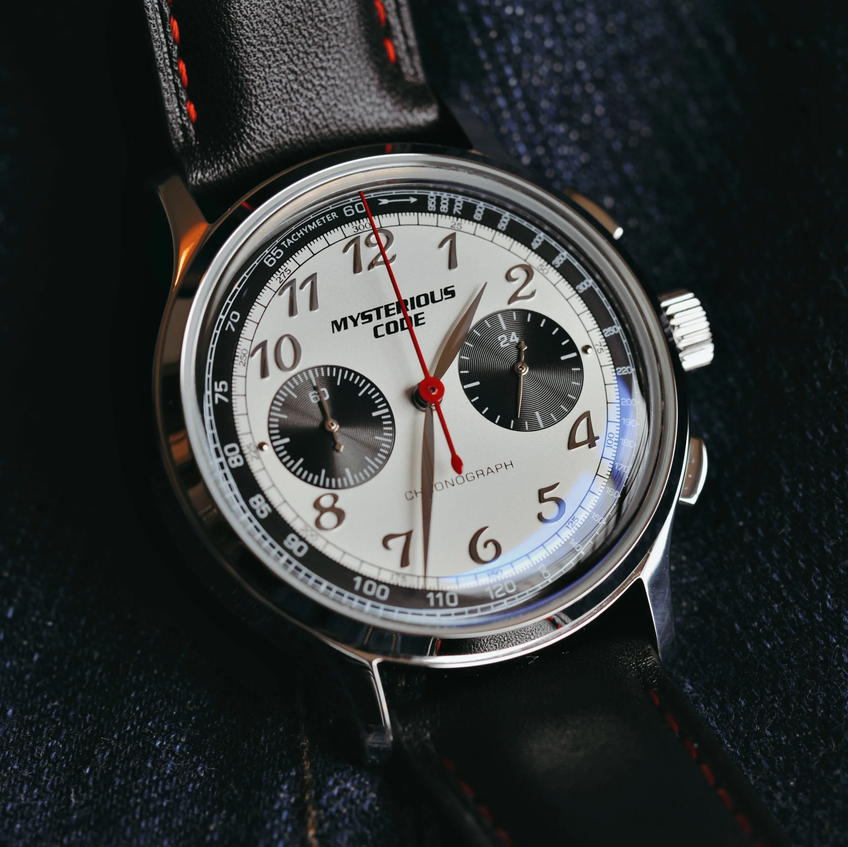 Mysterious-Code-40MM-Pilot-Chronographe-Vk64-Quartz-Movement-Replica ...