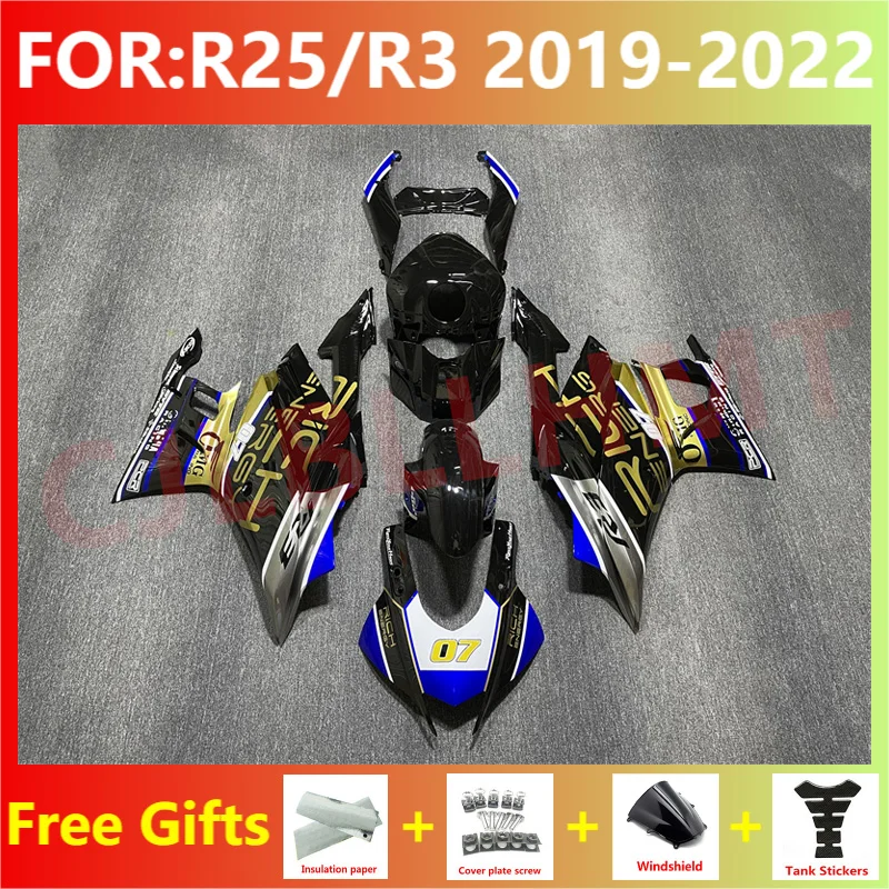 NEW ABS Motorcycle Injection Fairing Kit fit For YZF R25 R3 r25 r3 2019 ...