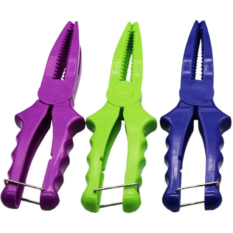 X-Type-Plastic-Floating-Fish-Clamp-Grip-Multi-Purpose-Fishing-Pliers ...