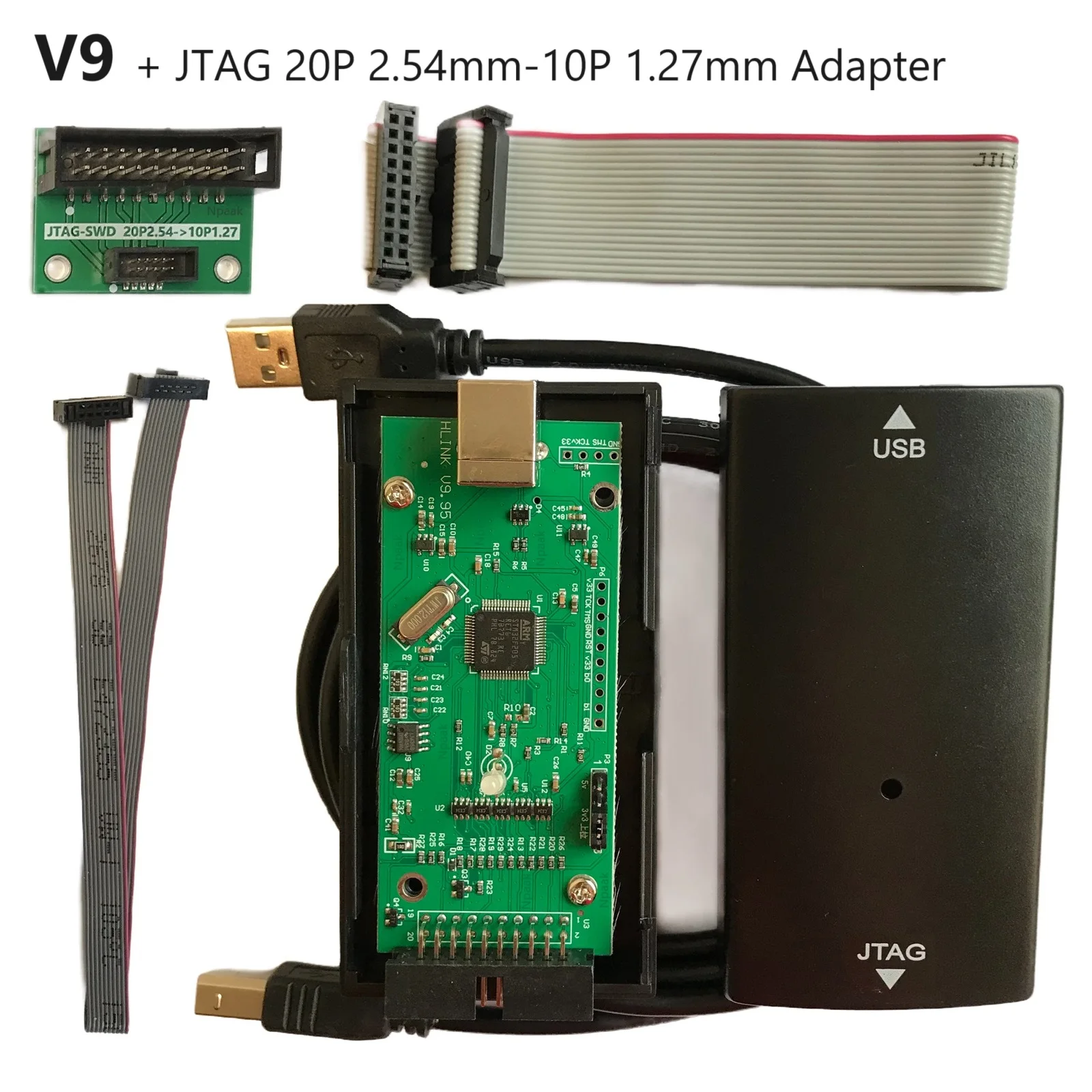 For-J-LINK-JLink-V9-STM32-Emulator-Debugger-J-LINK-V9-Jtag-Swd ...