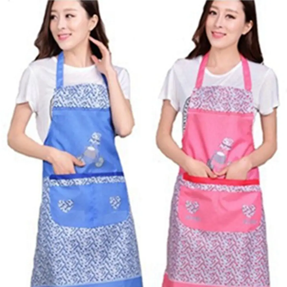 1Pc-High-Quality-Polyester-Apron-Adult-Sleeveless-Waterproof-Apron ...
