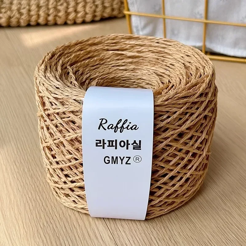 Hilo-de-rafia-Natural-esponjoso-de-doble-hebra-gancho-especial-para ...