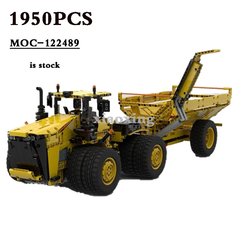 New-MOC-122489-42114-Type-C-9620R-Modular-Toys-with-Grain-Cart-Tractor ...
