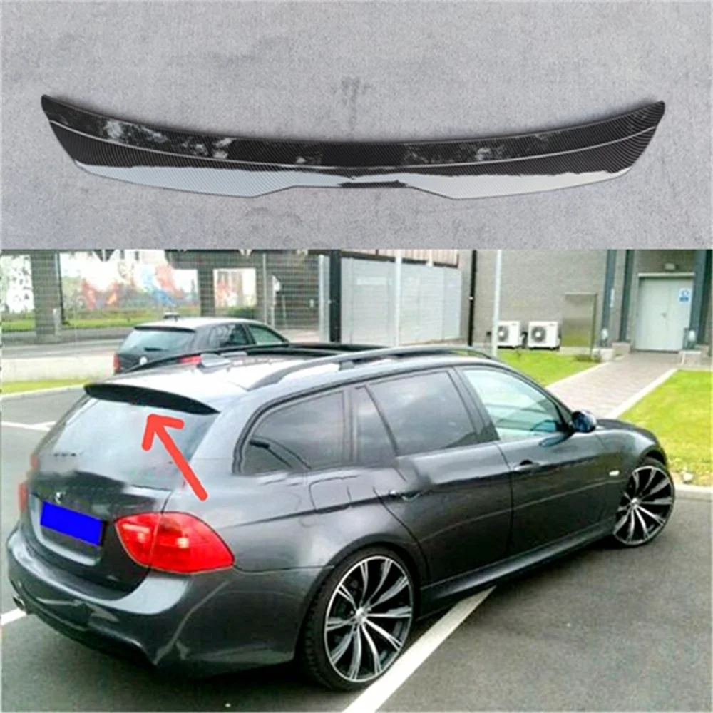 SPOILER EXTENSION for BMW 3 E91 M-PACK FACELIFT 3 Series Touring 2005 ...