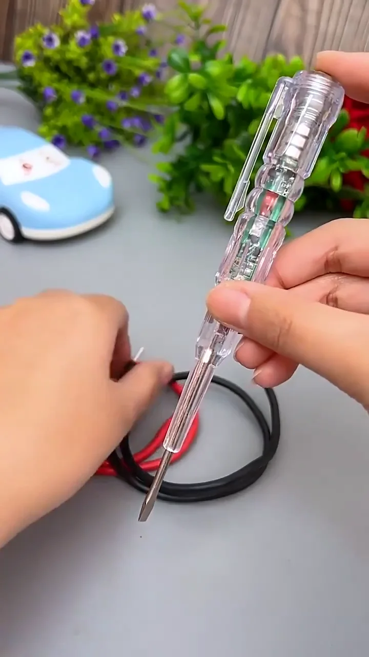 AC24-250V Intelligent Voltage Tester Pen Electric Screwdriver Test ...