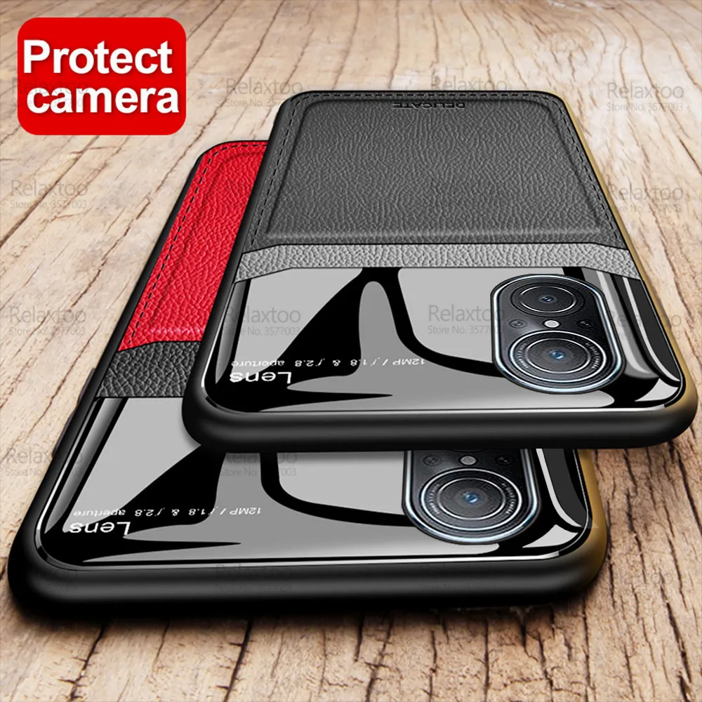 Huawey-Nova-9SE-Case-Leather-Camera-Protect-Phone-Cover-For-Huawei ...