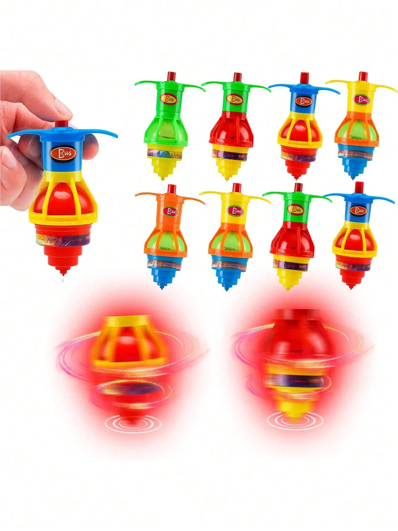 4pcs-Christmas-Toys-LED-Glow-Gyro-Spin-Countertop-LED-Blinking-Spin ...