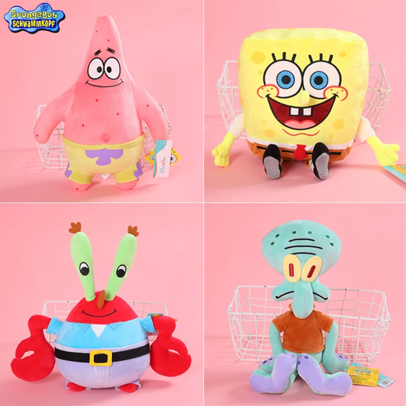Anime-Spongebob-Squarepants-Patrick-Star-Squidward-Eugene-H-Krabs-Gary ...