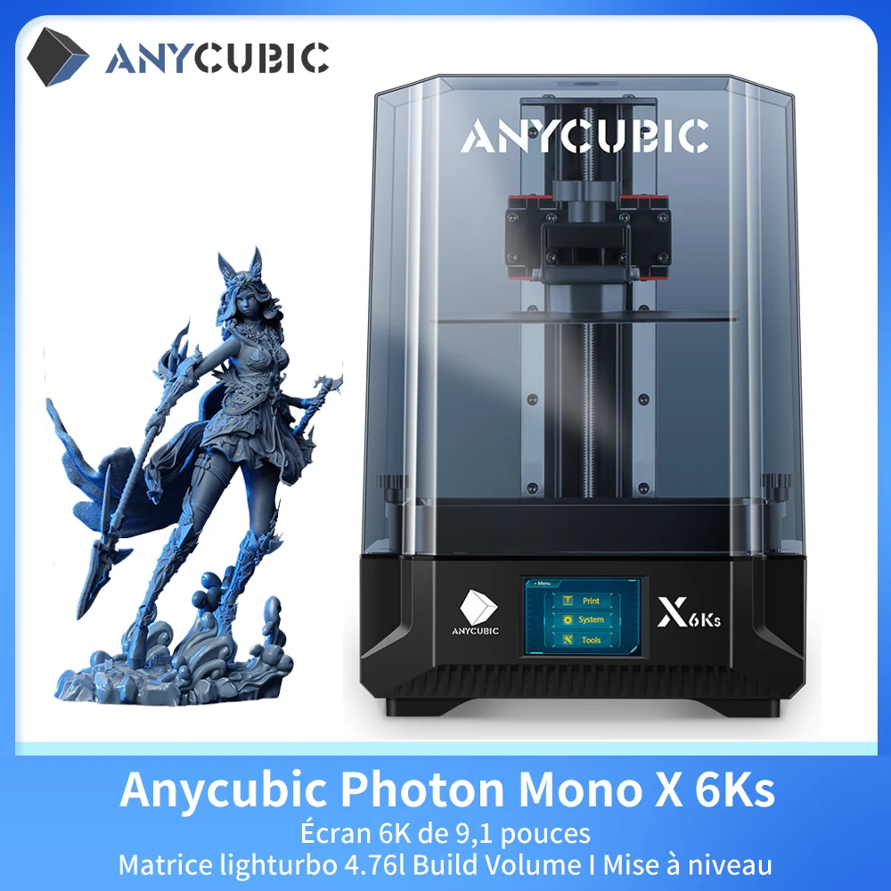ANYCUBIC-Imprimante-3D-BIC-Photon-Mono-X-6Ks-9-1-pouces-6K-LCD-SLA ...