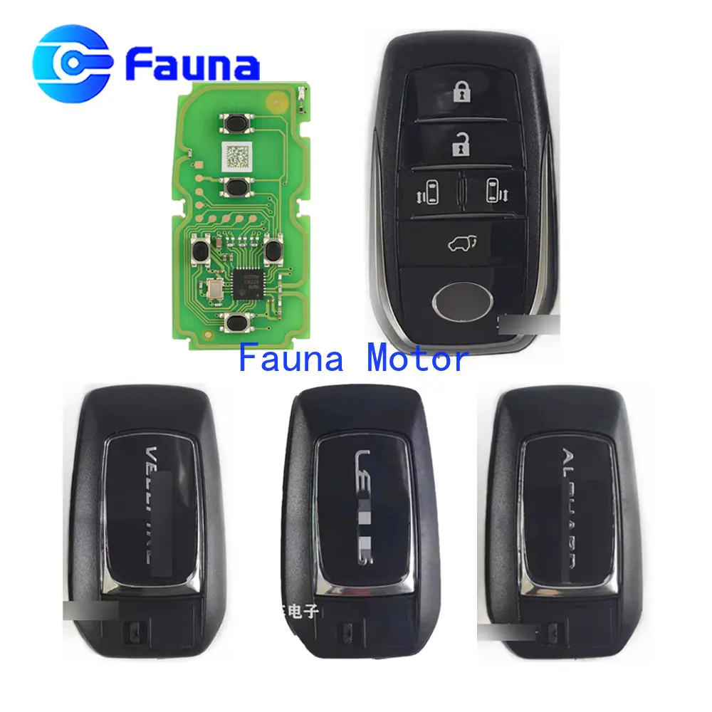 Xhorse-VVDI-XSTO20EN-TOY-T-XM38-5-Button-Smart-Key-PCB-For-Toyota-Lexus ...