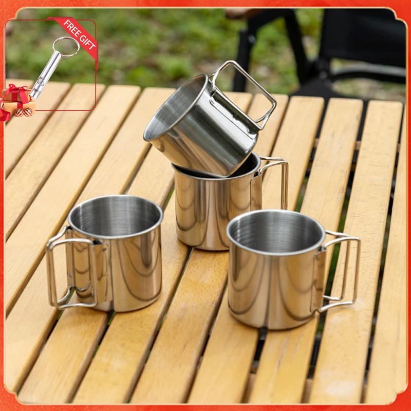 500ml-Stainless-Steel-Camping-Cup-Mug-Camping-Hiking-Portable-Tea ...