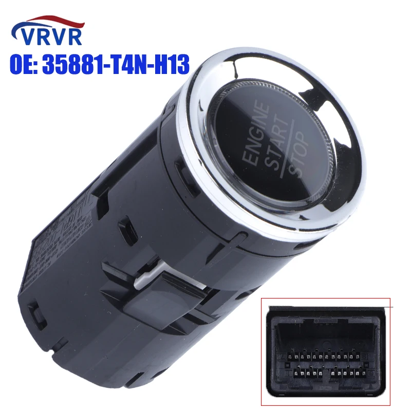 VRVR-35881-T4N-H13-35881T4NH13-One-Button-Ignition-Start-Switch-For ...