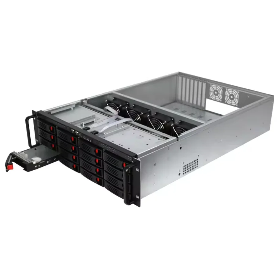 High Quality 3U 16 Bays Rack Mount Server Storage with Hot Swap ATX PSU ...