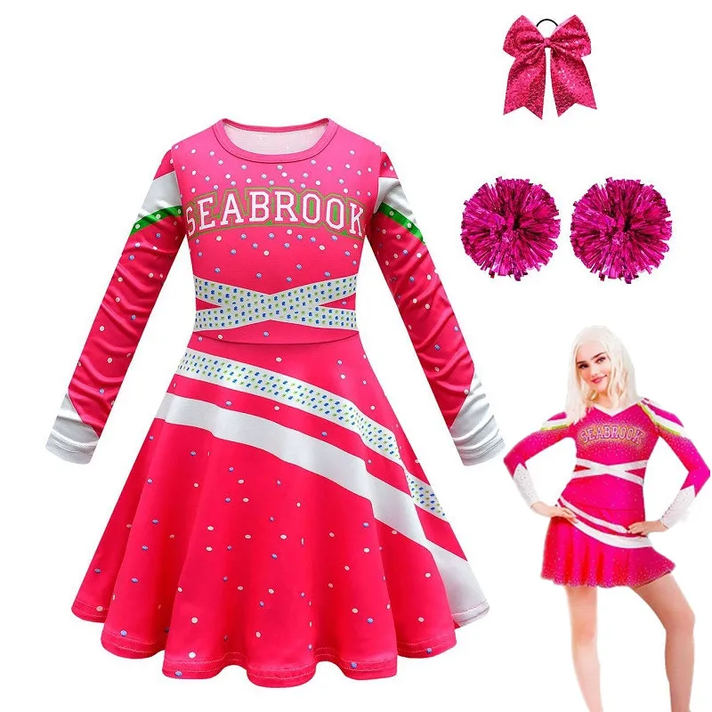 ZZombie 3 Addison Girls Fancy Cheer Leader Halloween Costume Cosplay ...