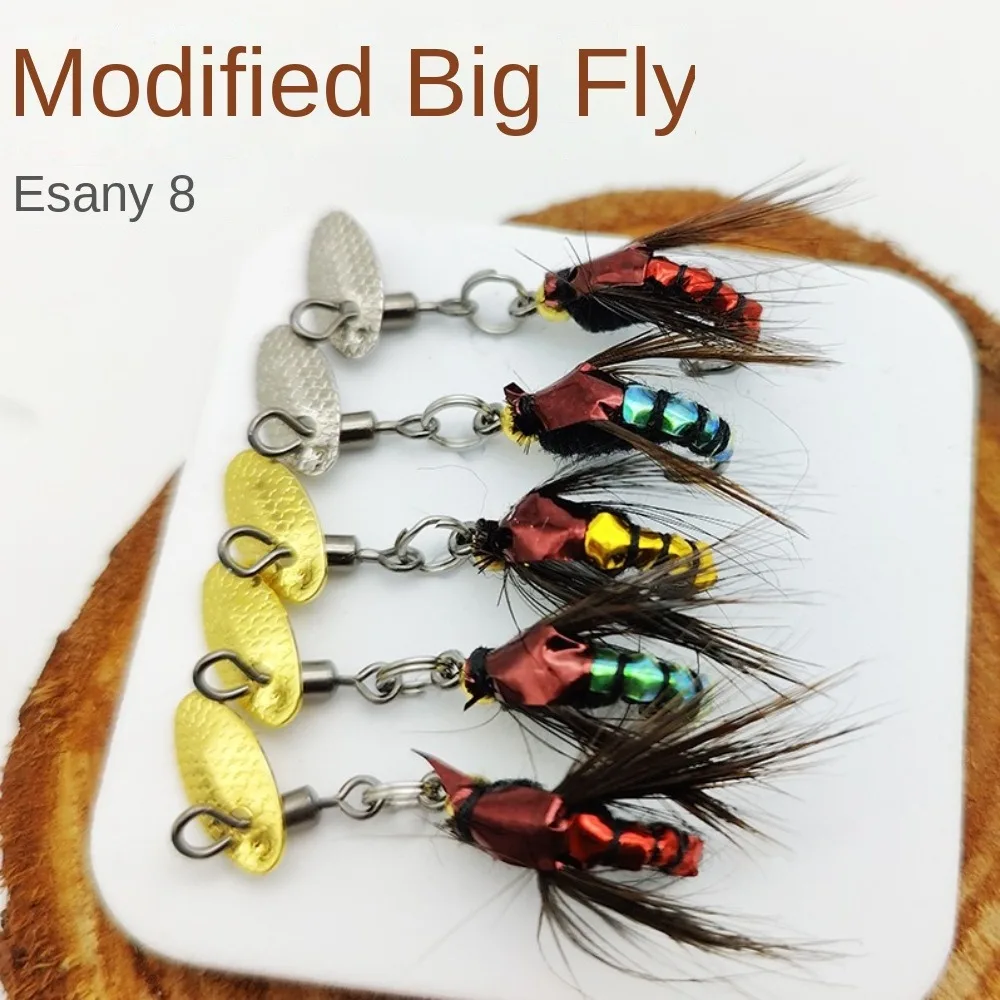 Bionic-Fly-Fishing-Bait-Fly-Fishing-Lures-Kit-Spinner-Swim-Iscas-Moscas ...
