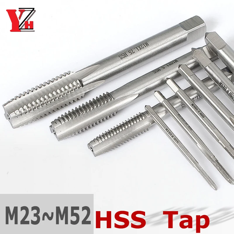 Metric-HSS-Straight-Flute-Tap-Machine-For-Metal-Through-Hole-M23-M24 ...