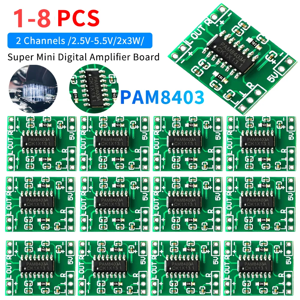 8-1PCS-PAM8403-2-Channel-Digital-Sound-Amplifier-Modules-2-5V-To-5V ...