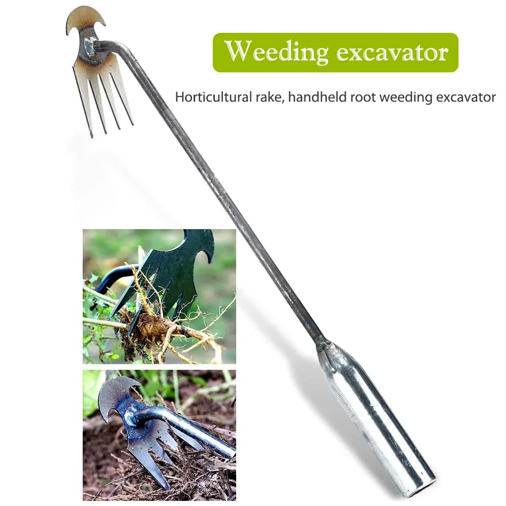 Manual-Grass-Weeder-Carbon-Steel-Garden-Weeders-Grass-Rooting-Loose ...