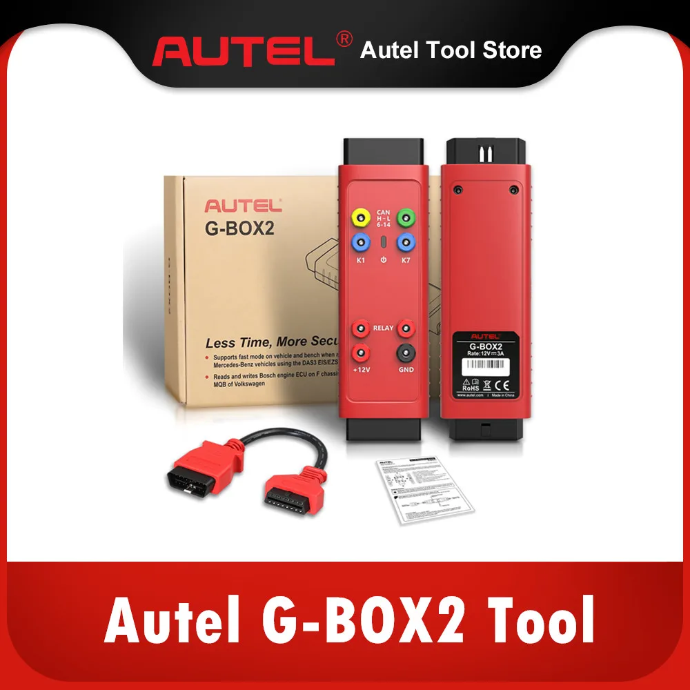 Autel-Herramienta de G-BOX2 para Mercedes Benz, todas las llaves ...