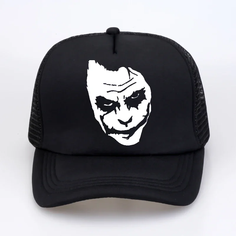 salute-Heath-Ledger-Most-classic-Joker-Baseball-caps-men-Black-Red ...