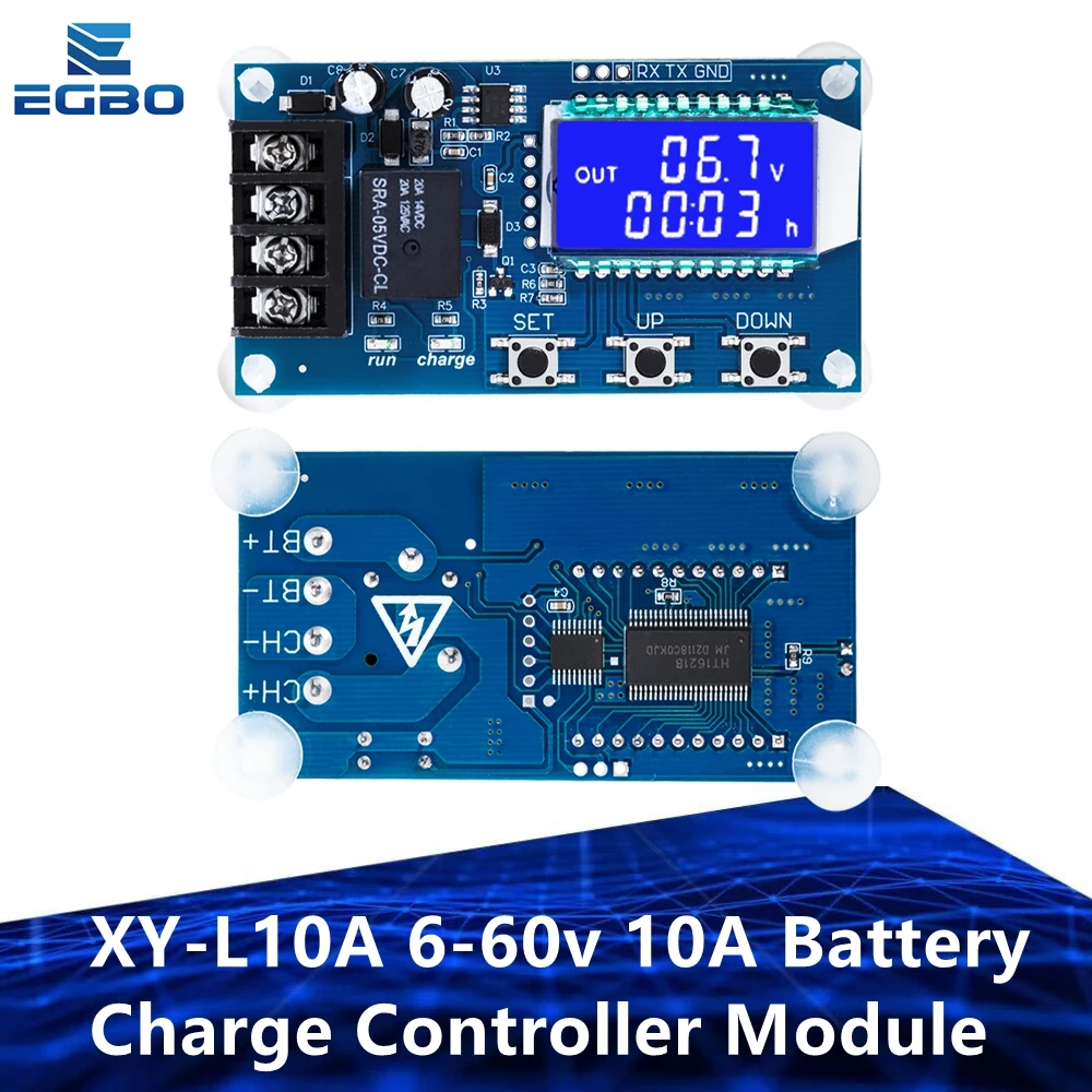 XY-L10A-6-60v-10A-Lead-acid-Solar-Storage-Battery-Charge-Controller-Module-Protection-Board ...
