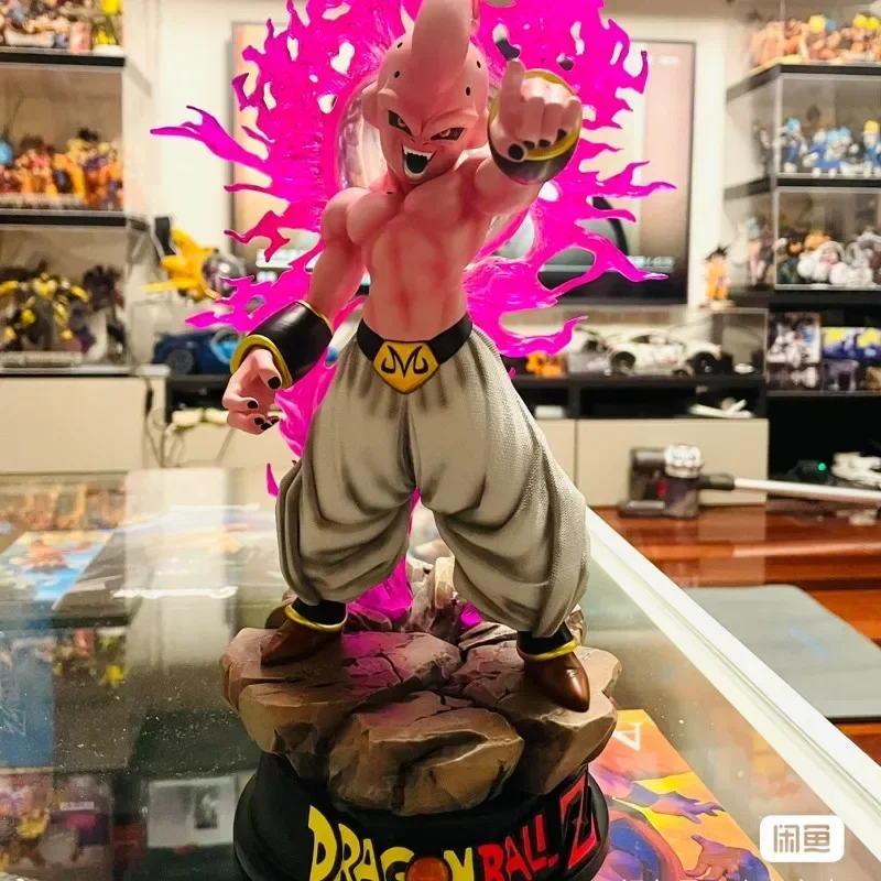 37cm Anime Dragon Ball Buu Figure Majin Buu Boo Pvc Action Figures Led ...