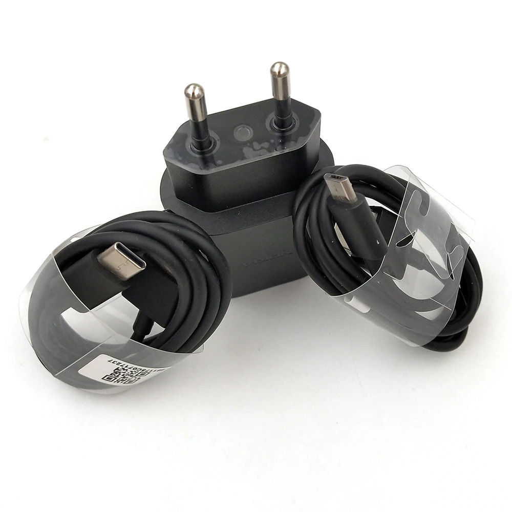 For NOKIA Fast Charger 18W EU Adapter Micro USB/Type C Quick Charging ...