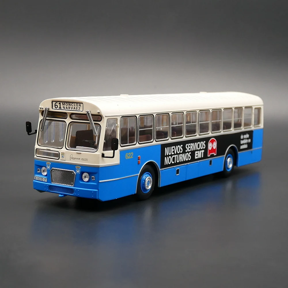 Diecast-Ixo-1-43-Scale-Bus-Pegaso-6305-EMT-Car-Alloy-Classic-Car-Model ...
