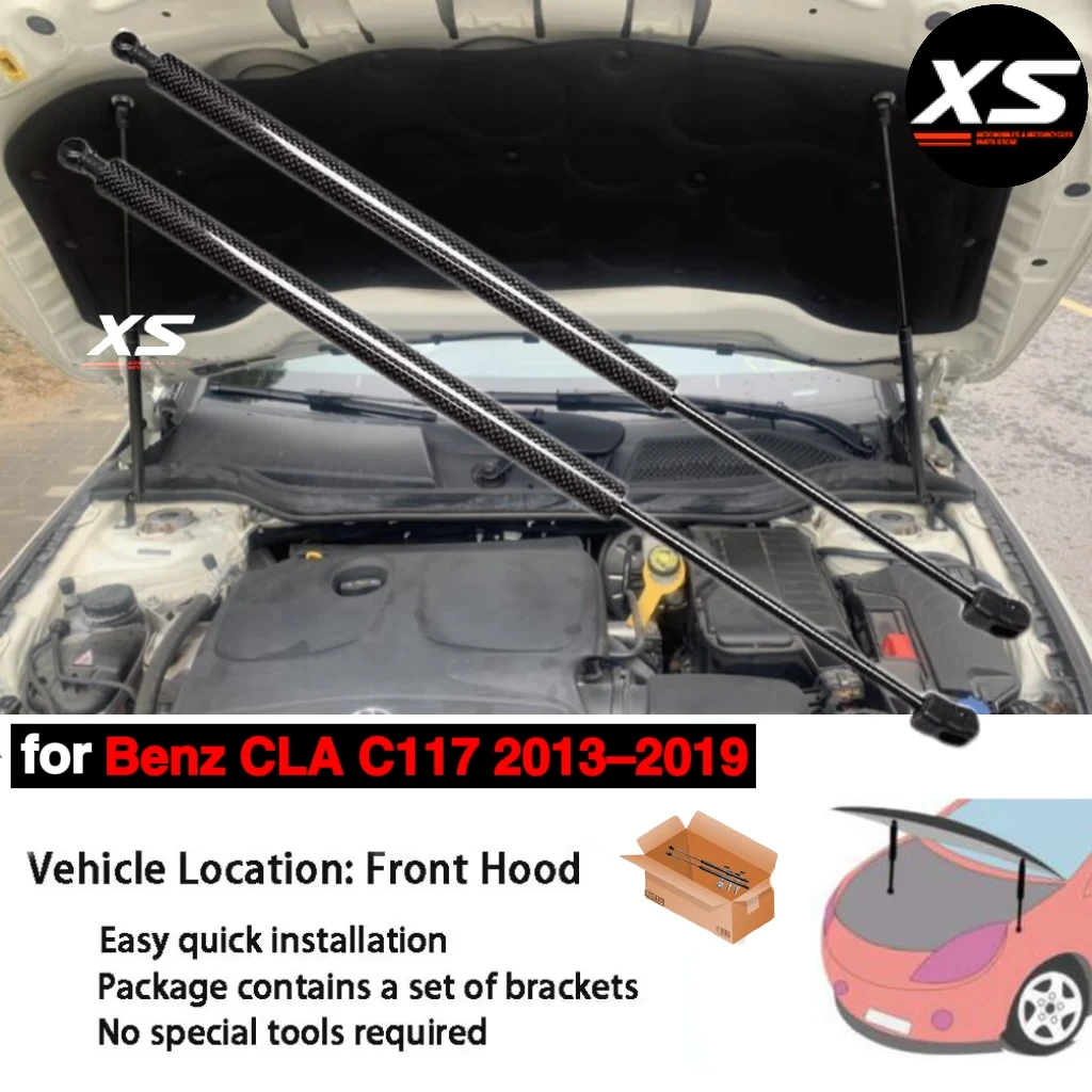 Bonnet Lift Support For Mercedes Benz CLA C117 2013-2019 Front Hood ...