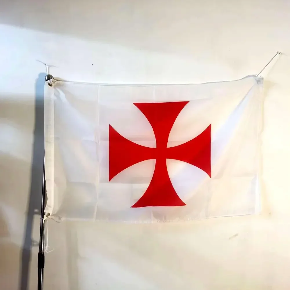 Bandera-templaria-del-caballero-mas-nico-pancarta-de-150x90cm-ojales-de ...