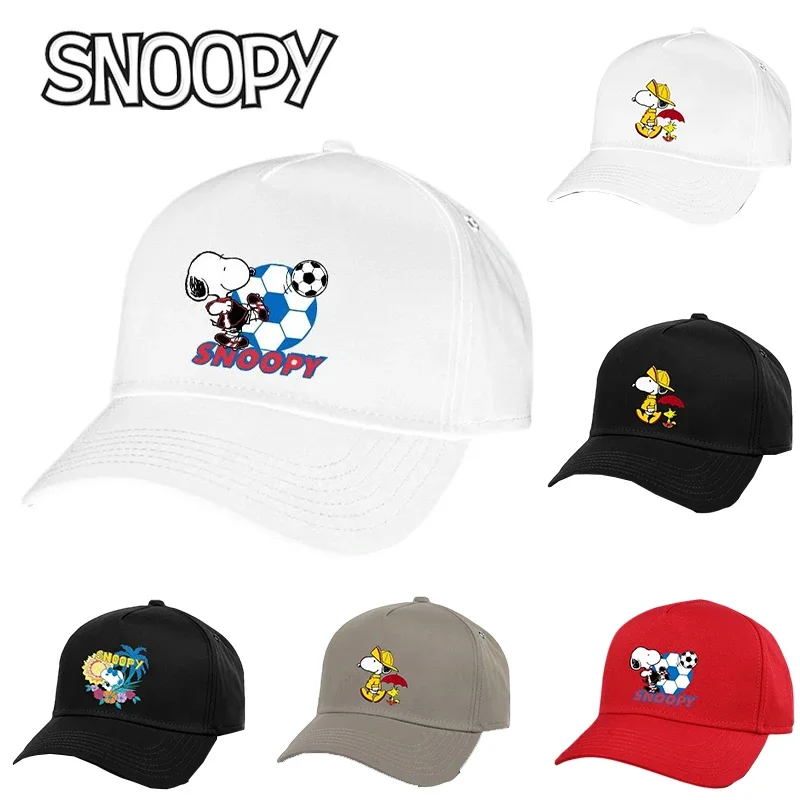 Snoopy-Black-Cap-Solid-Color-Baseball-Cap-Snapback-Caps-New-Vintage ...