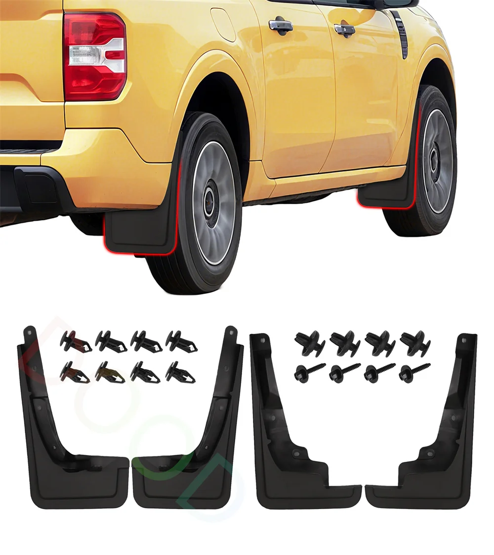 Mud flaps Fit for ford Maverick 2022 2023 2024 2025 Fender mudflaps ...