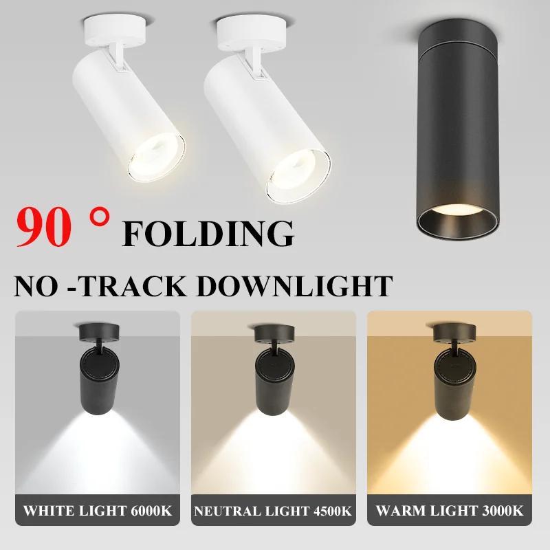 Led-Downlight-Foldable-Ceiling-Spots-220V-Surface-Mounted-40W-Mini-Down ...
