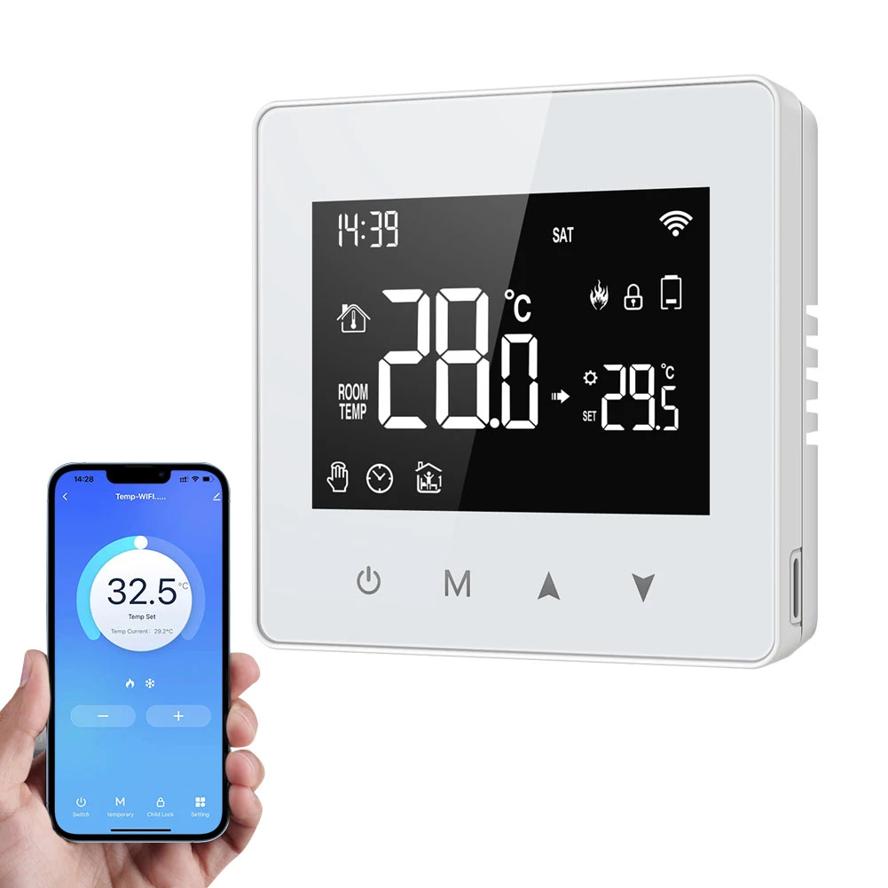 Tuya-WiFi-Intelligent-Temperature-Controller-LED-Display-Adjustable ...
