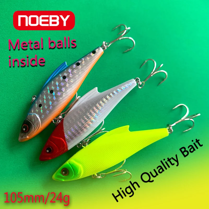 NOEBY-Fishing-Lure-Heavy-VIB-Wobbler-90mm-33g-Rattling-Sinking-Vibration-Hard-Bait-Winter-Ice ...